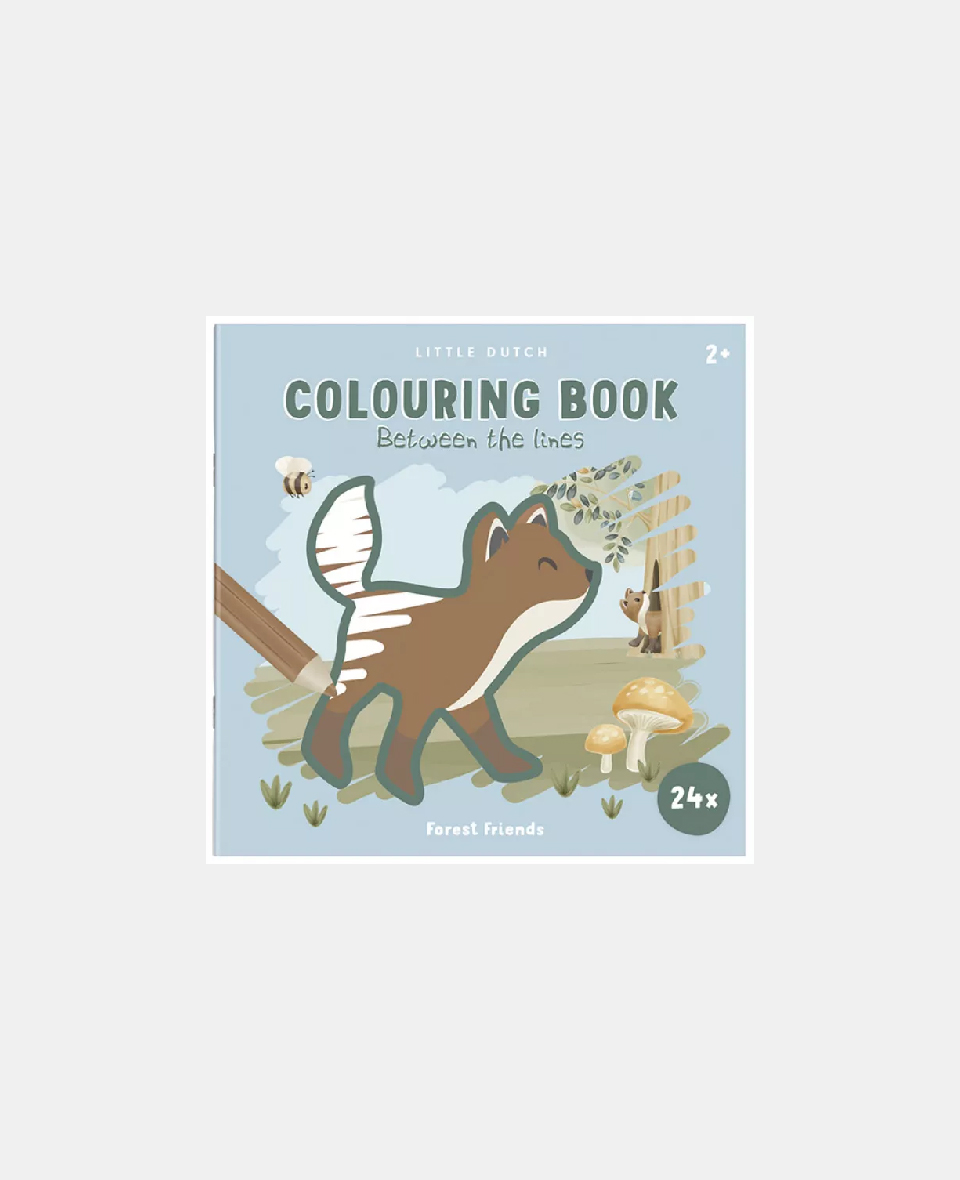Carte De Colorat - Forest Friends - Little Dutch - Babyhub